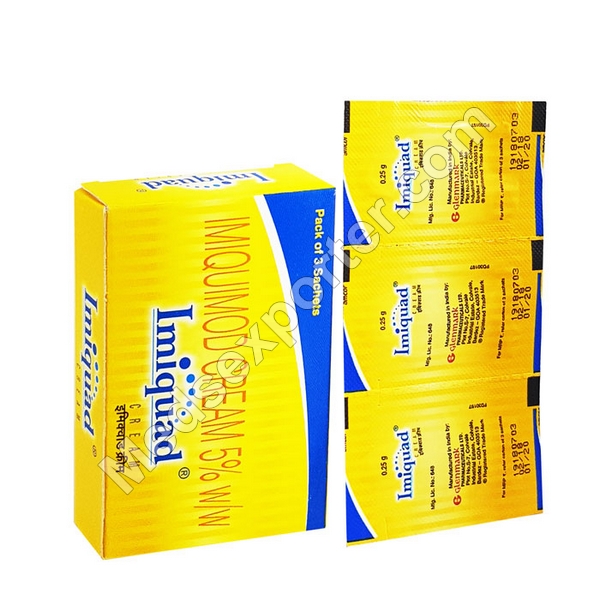 Imiquad Sachet Wholesaler, Supplier - Solution for Genital warts