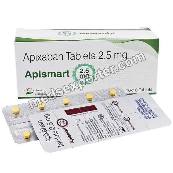 Apixaban 2.5 mg – Uses, Dosage, Benefits & Side Effects